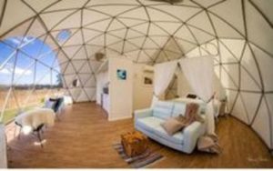 Espacios con singulares domos modernos para casas