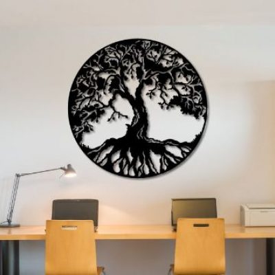 Adornos y decoracion con circulos en paredes 2019