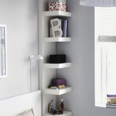 Modelos de repisas para decorar la sala 2021 originales