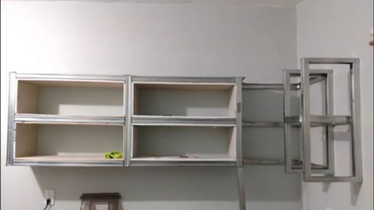 Funcionales repisas de tablaroca para cocina y 2 espacios